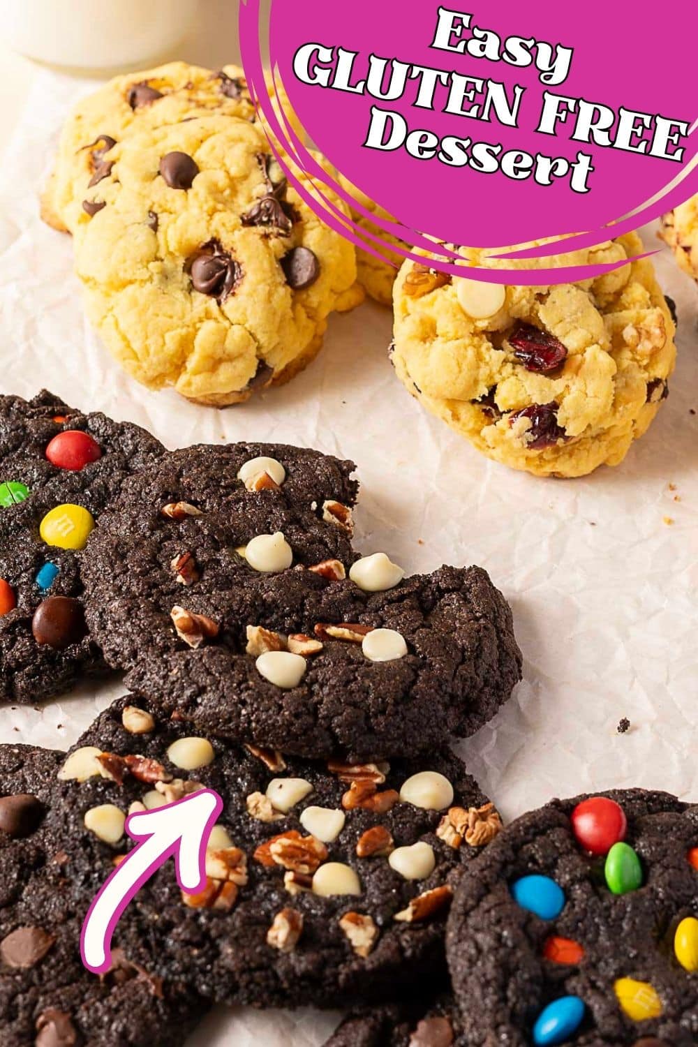 Gluten Free Cake Mix Cookies - Easy Gluten Free Desserts