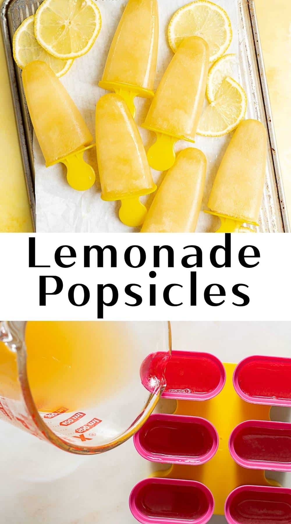 Lemon Popsicles - Easy Gluten Free Desserts