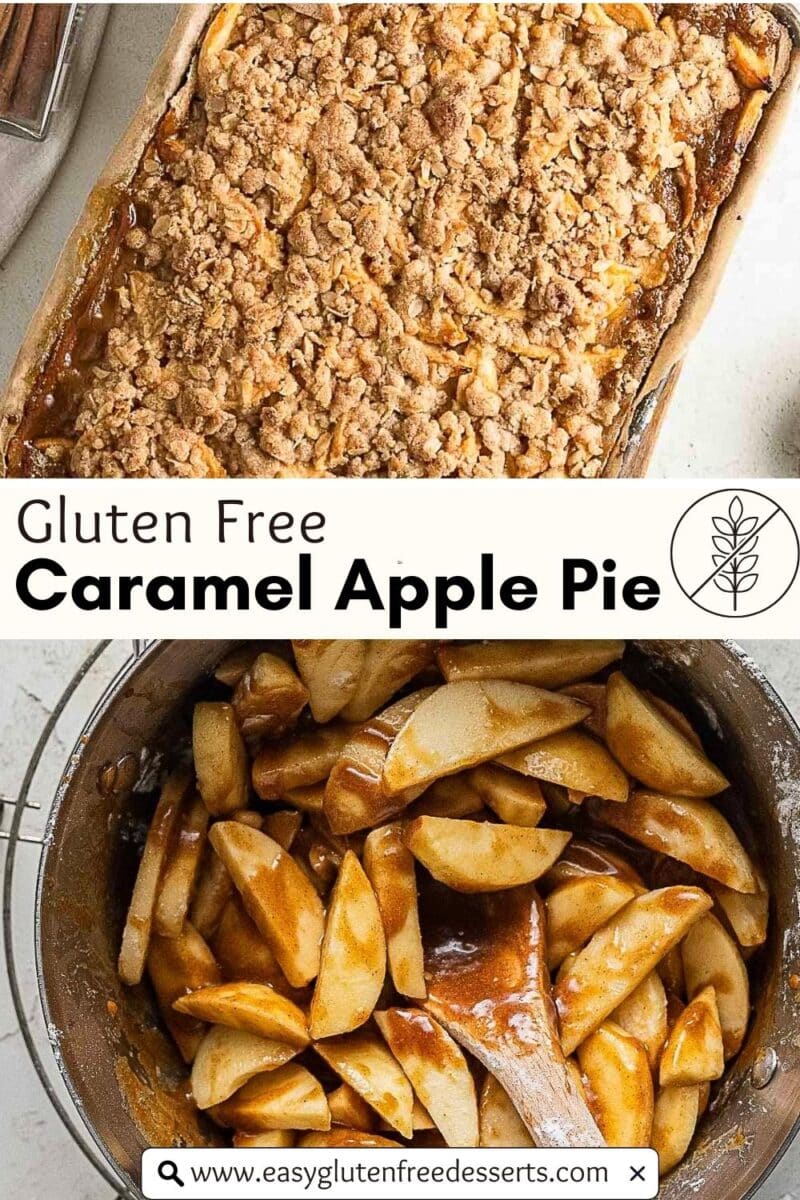 Gluten-Free Caramel Apple Pie (Slab Pie) - Easy Gluten Free Desserts