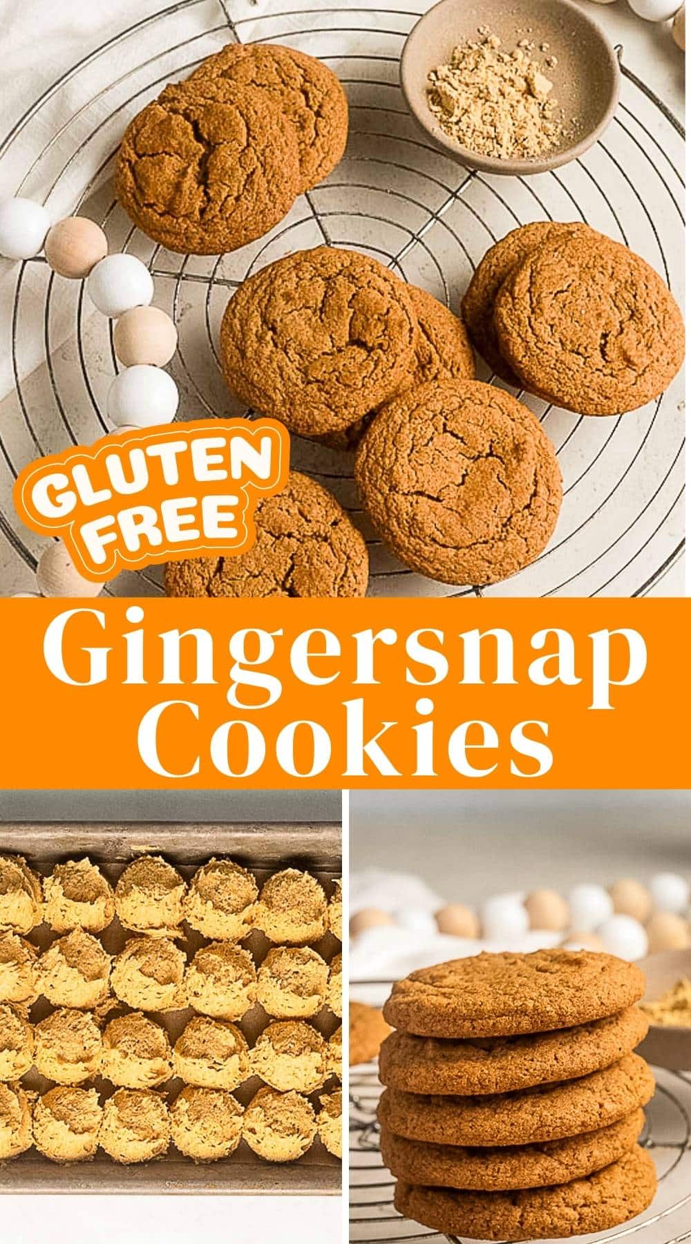 Gluten Free Ginger Snaps - Easy Gluten Free Desserts