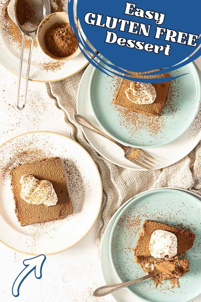 3 Ingredient Chocolate Cake (No Bake) - Easy Gluten Free Desserts