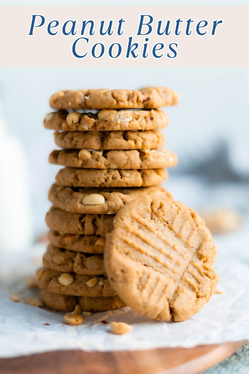 Flourless Peanut Butter Cookies (Flourless and Dairy-Free)